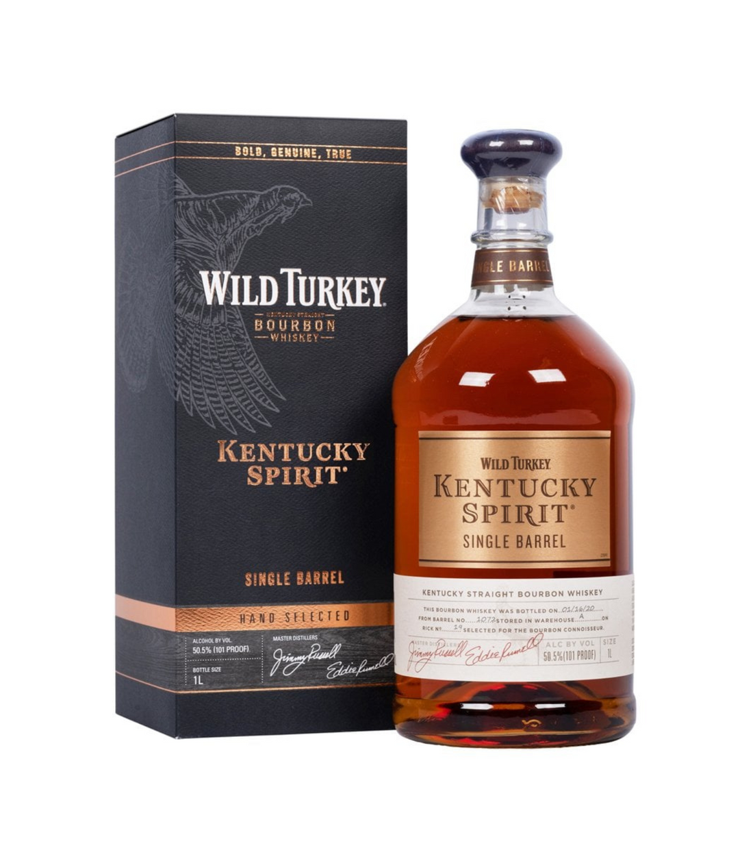 Wild Turkey Kentucky Spirit 1L | Single Barrel Bourbon | LiquorLib ...