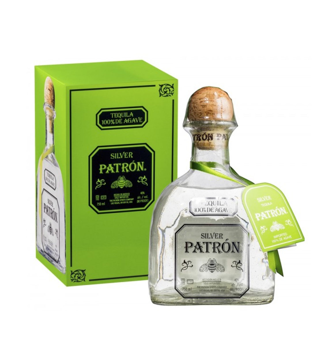 Patrón Tequila Silver 70cl (40%) – Ultra-Premium Silver Tequila ...